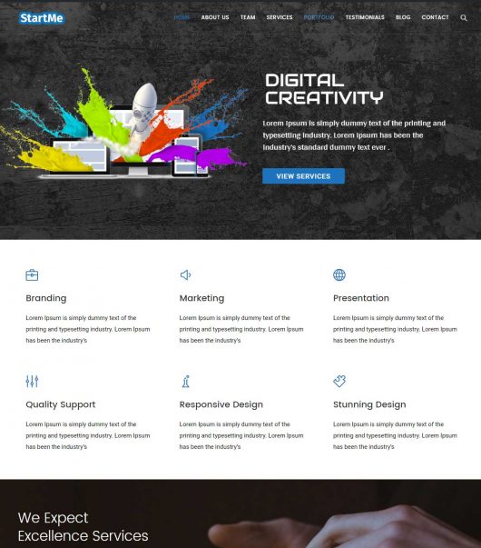 Intro – Landing pages for Mobile App, Products, Software, Hosting ...